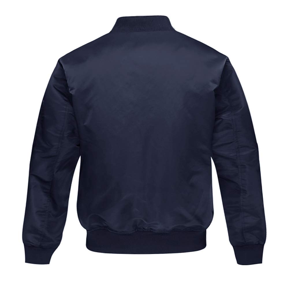 MAGNIVIT Men's Fall Winter Jacket Windbreakers Bomber Pilot Coat Military Jackets