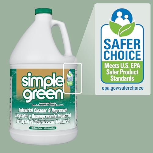 SIMPLE GREEN ndustrial Cleaner and Degreaser, 1 US GALLON
