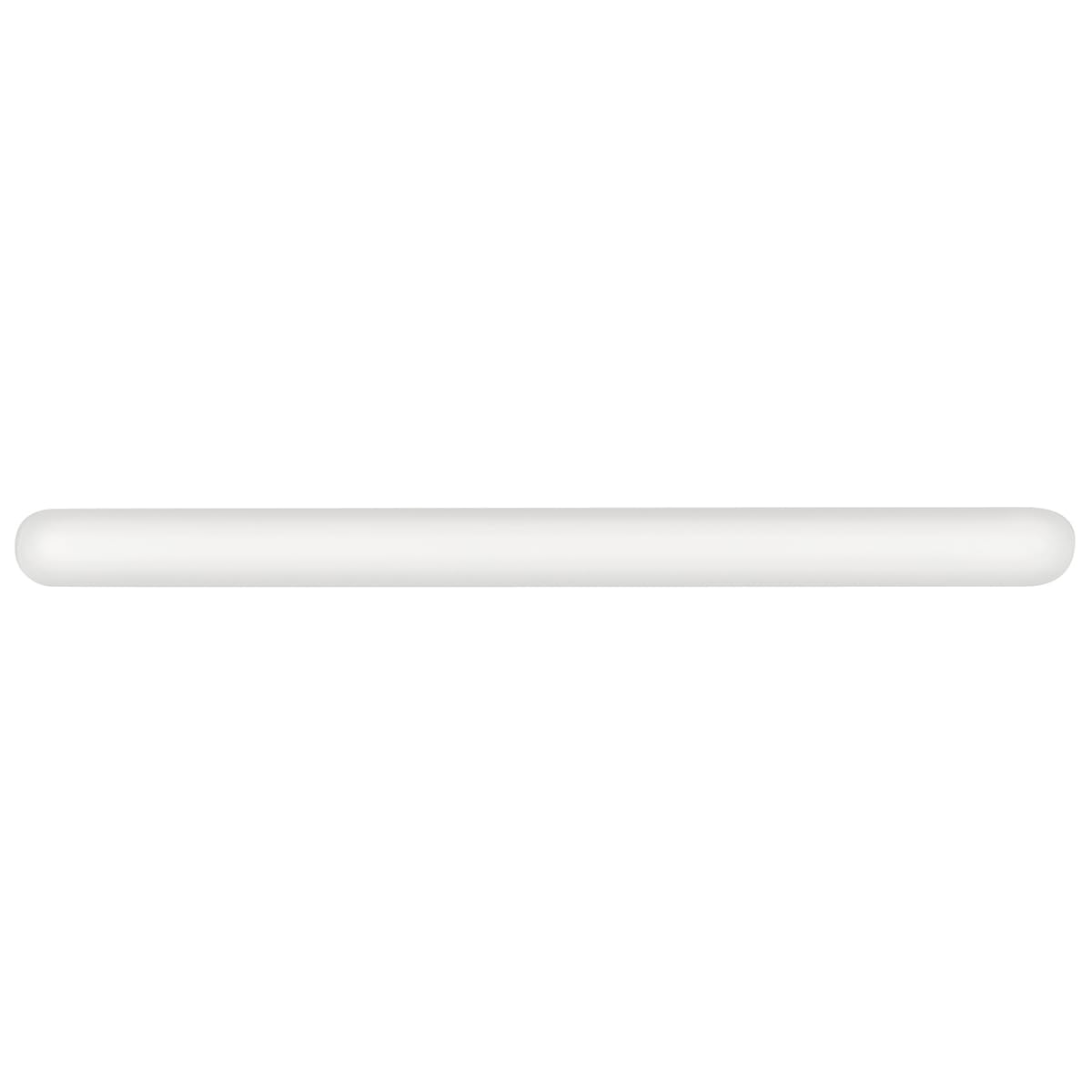 Hickory Hardware 1 Pack Solid Core Kitchen Cabinet Pulls, Luxury Cabinet Handles, Hardware for Doors & Dresser Drawers, 4 Inch Hole Center, White, Wire Pulls Collection