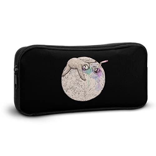 Sloth Coconut Drinking Pencil Case Pencil Pouch Coin Pouch Cosmetic Bag Office Stationery Organizer