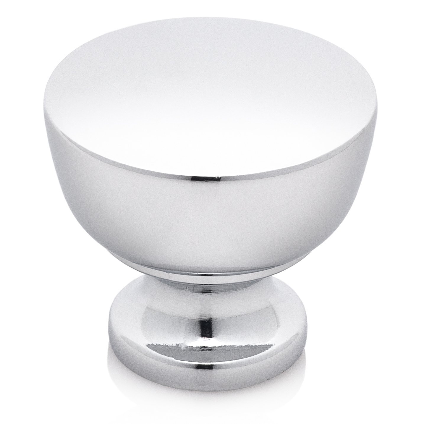 Southern Hills Polished Chrome Cabinet Knobs - Pack of 5 - Round Cabinet Knobs - Kitchen Drawer Pulls - Vanity and Dresser Knobs SHKM013-CHR-5