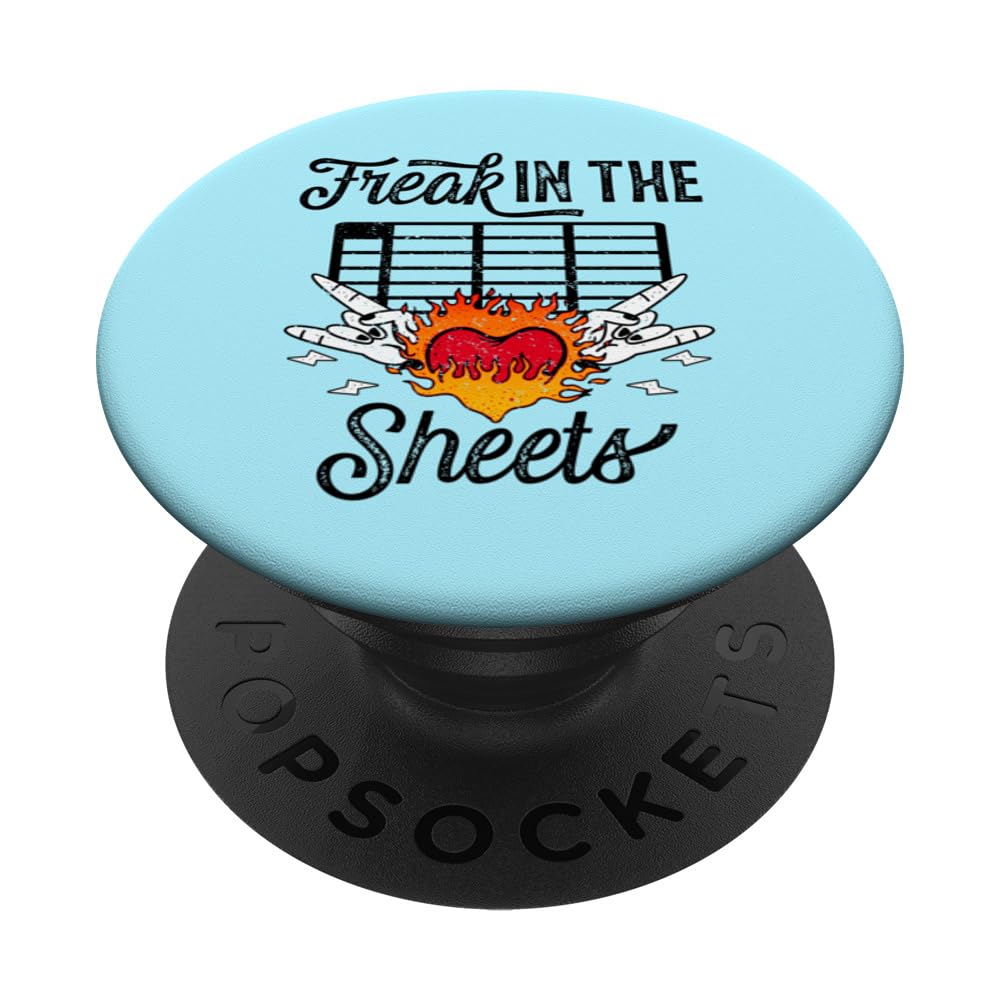 Funny Front Desk Receptionist Freak In The Sheets PopSockets Swappable PopGrip