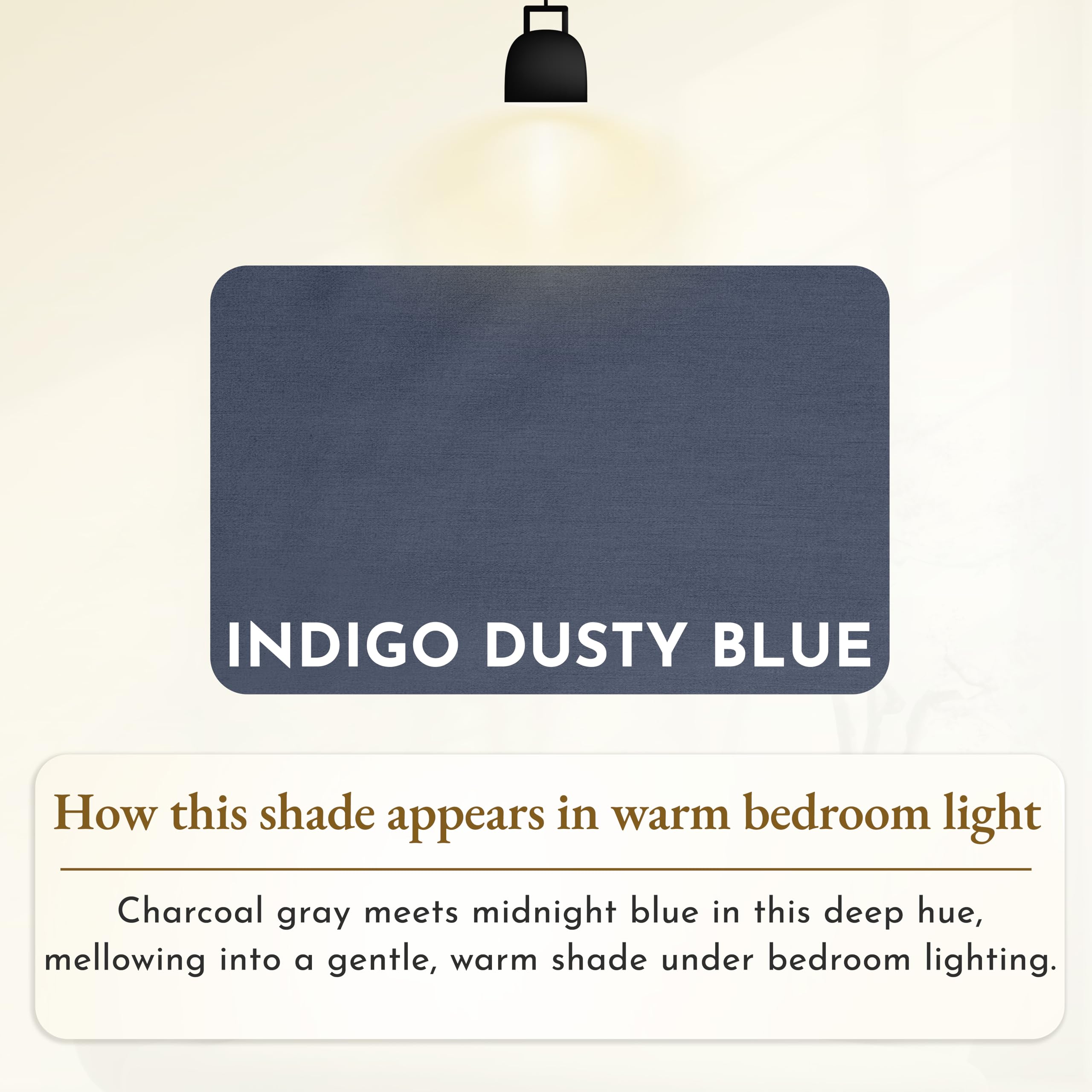 California Design Den Full/Queen Cotton Duvet Cover Set, 400 Thread Count 100% Cotton Quilt Cover & Pillow Shams, Sateen Weave Bedding Set with Button Closure (Indigo Dusty Blue)