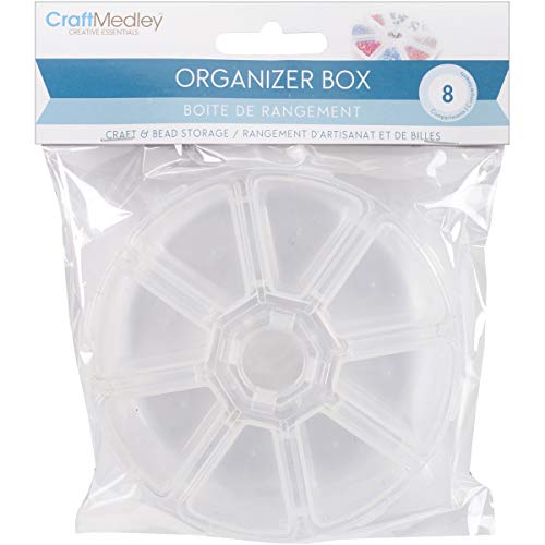 Multicraft Imports Craft Medley 203760 PB808 Organizer Box, 4in