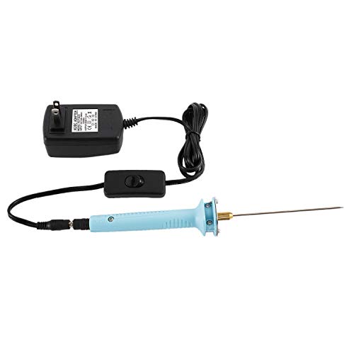 YaeTek Foam Electric Cutting Machine Pen, 100-240V/15W Craft Hot Knife Styrofoam Cutting Pen with Electronic Voltage Transformer Adaptor (1PC 10CM)