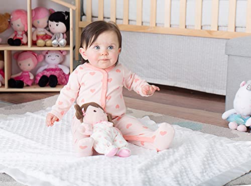 Baby Starters Brunette Olivia Doll, Pink