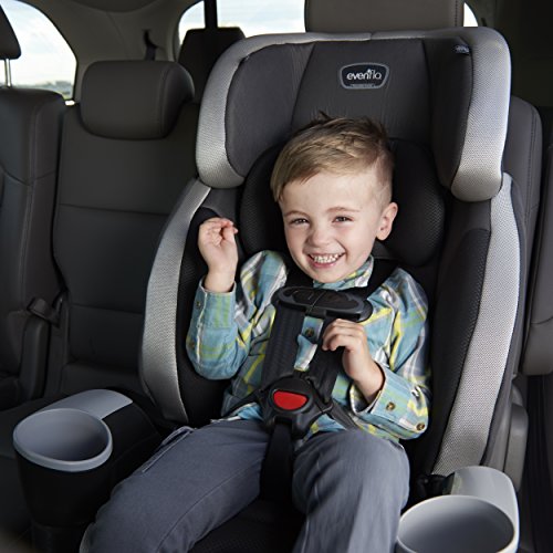 Evenflo Maestro Sport Convertible Booster Car Seat, Forward Facing, High Back, 5-Point Harness, For Kids 2 to 8 Years Old, Whitney Pink