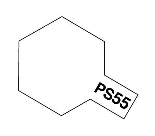 TAMIYA PS-55 Flat Clear Spray TAM86055 Lacquer Primers & Paints