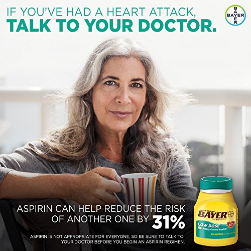 Aspirin Regimen Bayer 81mg Chewable Tablets | #1 Doctor Recommended Aspirin Brand | Pain Reliever | Orange Flavor | 108 Count, 36 Count (Pack of 3)