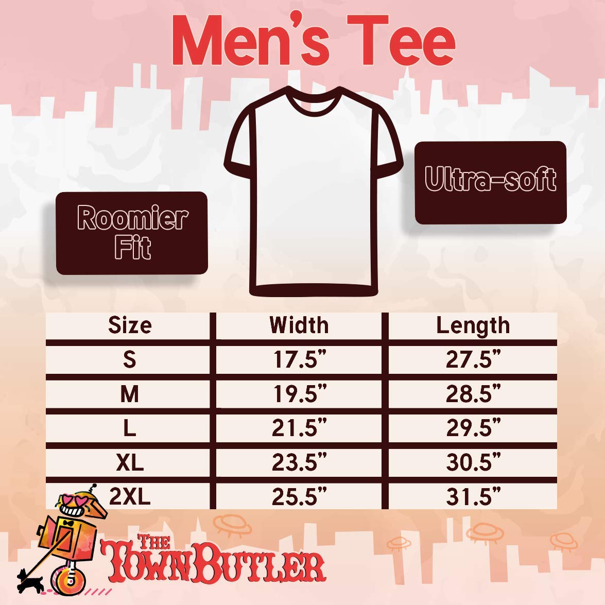 The Town Butler Upholstery Cleaner AF - A Soft & Comfortable Men's T-Shirt, Black, XX-Large