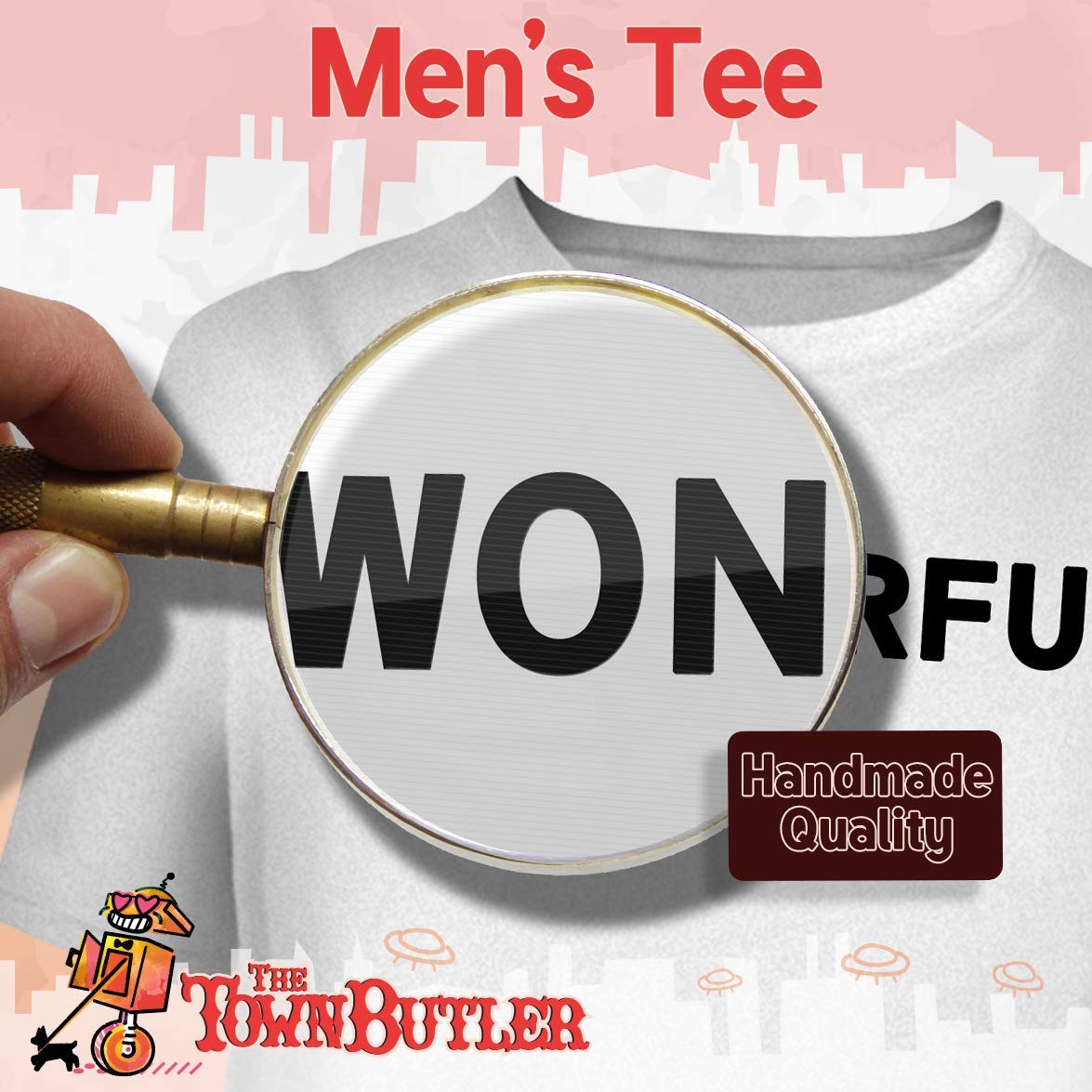 The Town Butler Upholstery Cleaner AF - A Soft & Comfortable Men's T-Shirt, Black, XX-Large