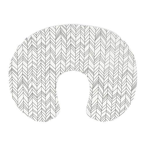 2 Pack (Arrow & Speckles) Nursing Pillow Cover Slipcover for Breastfeeding Pillows, Soft and Comfortable Safely Fits On Standard Infant Nursing Pillows (Arrow & Speckles) (Arrow & Speckles)