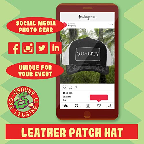 Upholstery Cleaner AF - Leather Black Patch Engraved Trucker Hat, Black-White, One Size