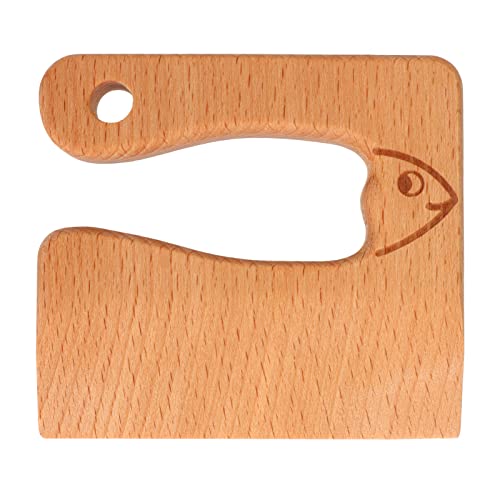 Kids Wooden Cutter, Kids Wooden Knife Gift Easy to Use Healthy for Vegetable Fruit(#2)