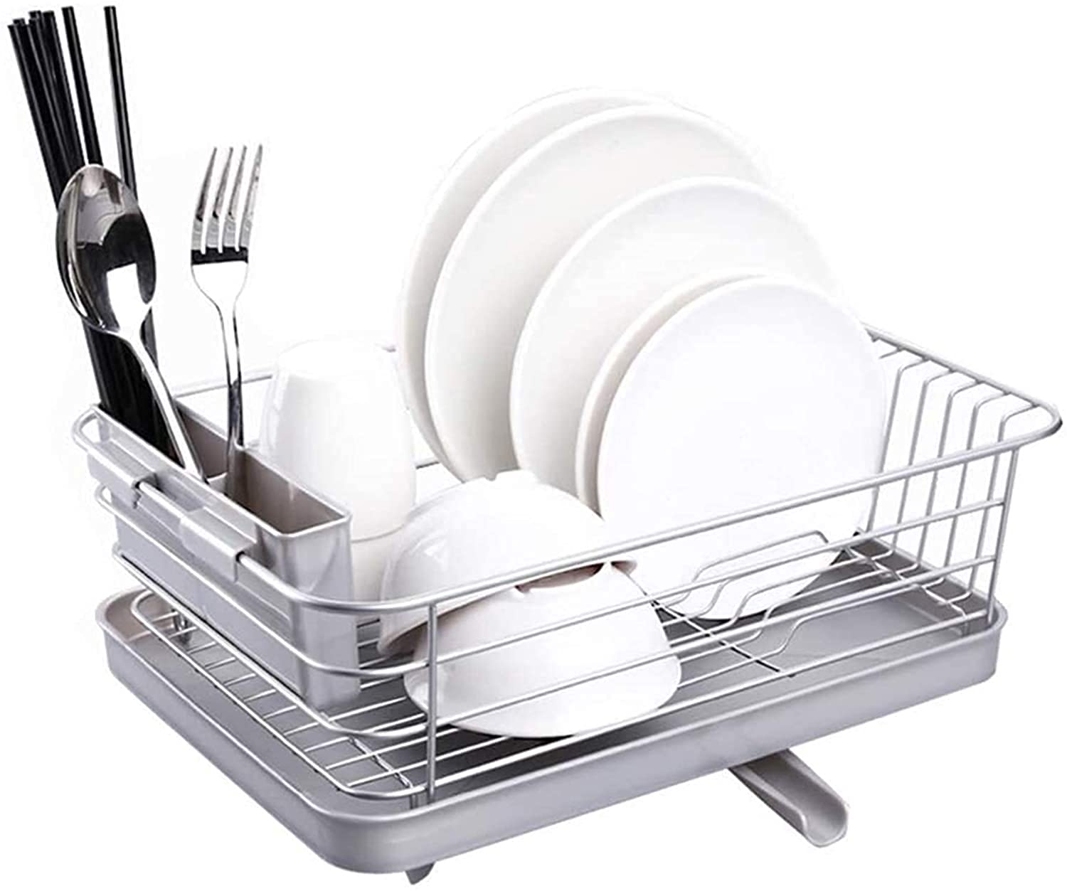 Plate Rack Kitchen Drain Shelf Multi-Purpose Storage Shelf Dish Drainers Draining Kitchen Organizer Shelf Dish Rack Pan Plate Holder