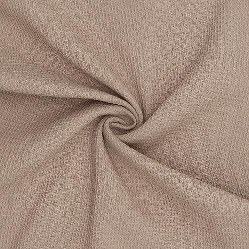 Mia'sDream Cotton Waffle Weave Kitchen Towels | Soft & Absorbent Dish Towels Tea Towel | Quick Drying Hand Towels for Kitchen | 13" x 28" 3 Pack (Brown Set)