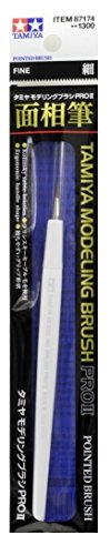 Tamiya America, Inc Modeling Pointed Brush PRO II Fine, TAM87174