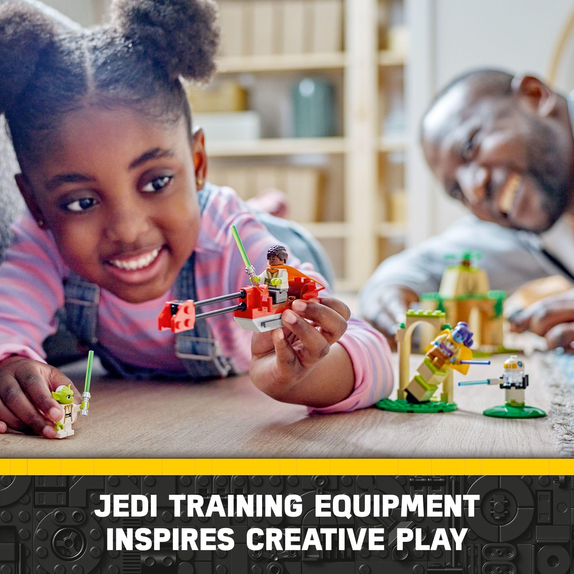 LEGO Star Wars Tenoo Jedi Temple 75358 Building Toy with Kai Brightstar and Yoda Figures, Star Wars Toy Starter Set with Easy and Playful Builds, Birthday Gift for 4 Year Olds