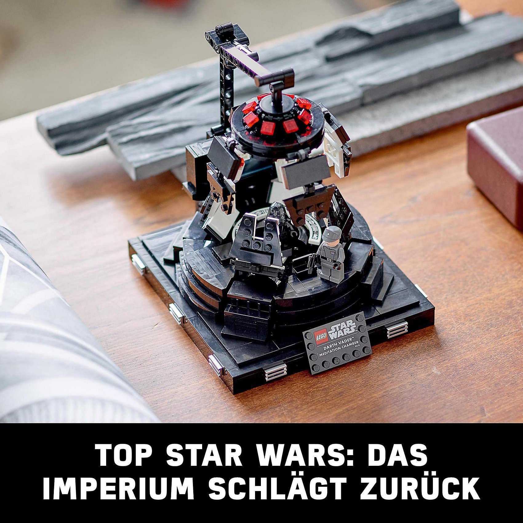 LEGO 75296 Star Wars The Meditation Room of Darth VadorTM Collectible Set, Birthday Gift for Adults