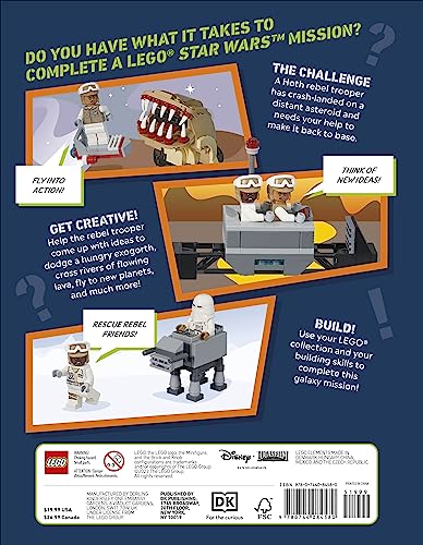 LEGO Star Wars Galaxy Mission: With More than 20 Building Ideas, a LEGO Rebel Trooper Minifigure and Minifigure Accessories!