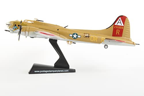 Postage Stamp PS5402-3 USAF B-17G Nine O Nine 1:155 Scale Flying Fortress Diecast Display Model with Stand