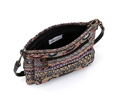 Sakroots Camden Small Crossbody Bag (Taupe One World)