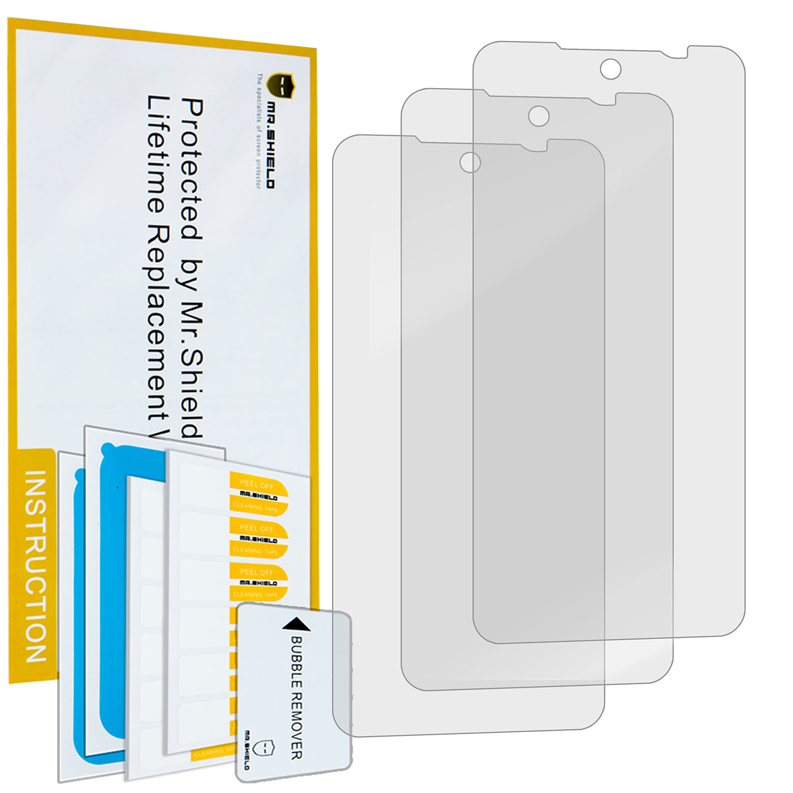 Mr.Shield Screen Protector compatible with Doogee V20S / V20 Pro 5G / V20 5G Anti-Glare [Matte] [3-Pack] (PET Material)