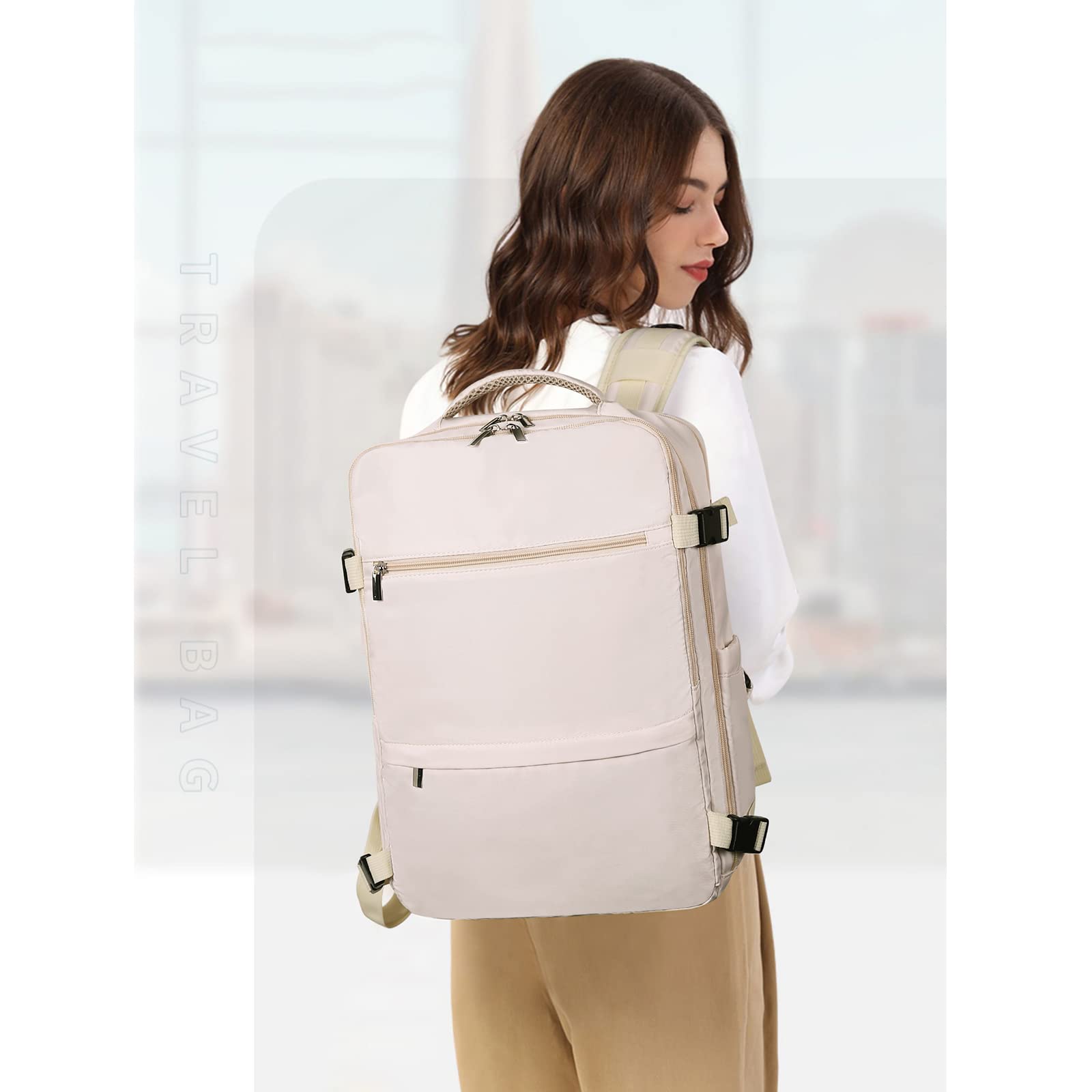 CLUCI Vegan Leather Women's Crossbody Handbags+ Travel Backpack