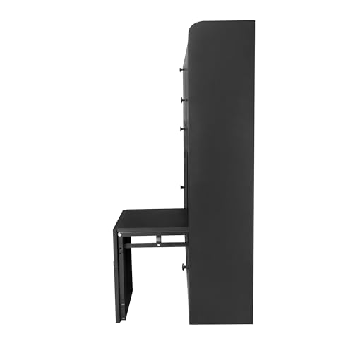 ZLECTIO Shoe Rack with 3 Flip Drawers and 1 Pull-Down Seat, Freestanding Shoe Cabinet for Entryway with Drawer, Shoe Storage Organizer for Home Living Room Bedroom Apartment Hallway