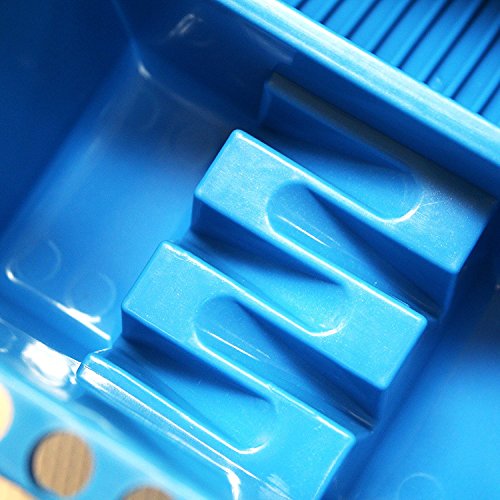 Mont Marte Twin Compartment Plastic Brush Washer. Easy Paint Brush Cleaning and Drying. Suitable for Acrylic and Watercolor Painting.