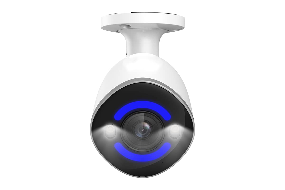 Lorex E895AB 4K Deterrence Bullet AI PoE IP Wired Add-On Security Camera with Smart Security Lighting, Color Night Vision, and Smart Motion Detection Plus, Camera Only (M.) (Renewed)