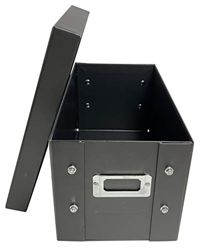 CheckOutStore 1 Black Stamp & Die Craft Storage Pocket Box