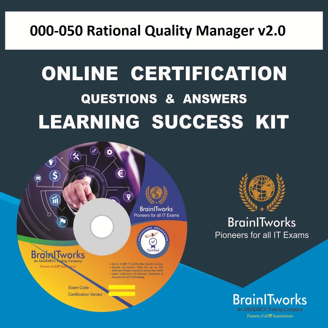 000-050 Rational Quality Manager v2.0 Online Certification Video Learning Made Easy