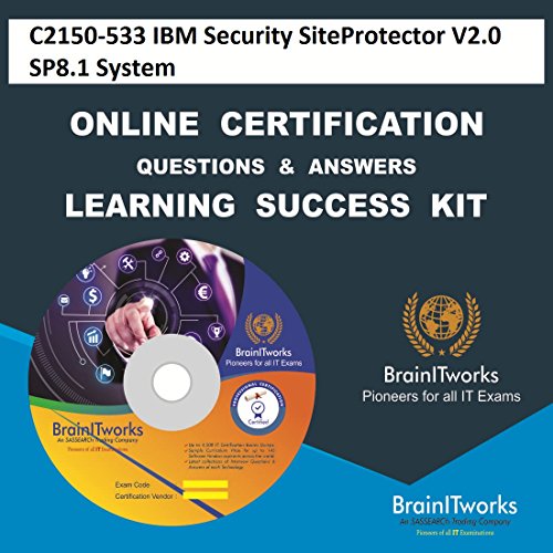 C2150-533 IBM Security SiteProtector V2.0 SP8.1 System Online Certification Video Learning Made Easy
