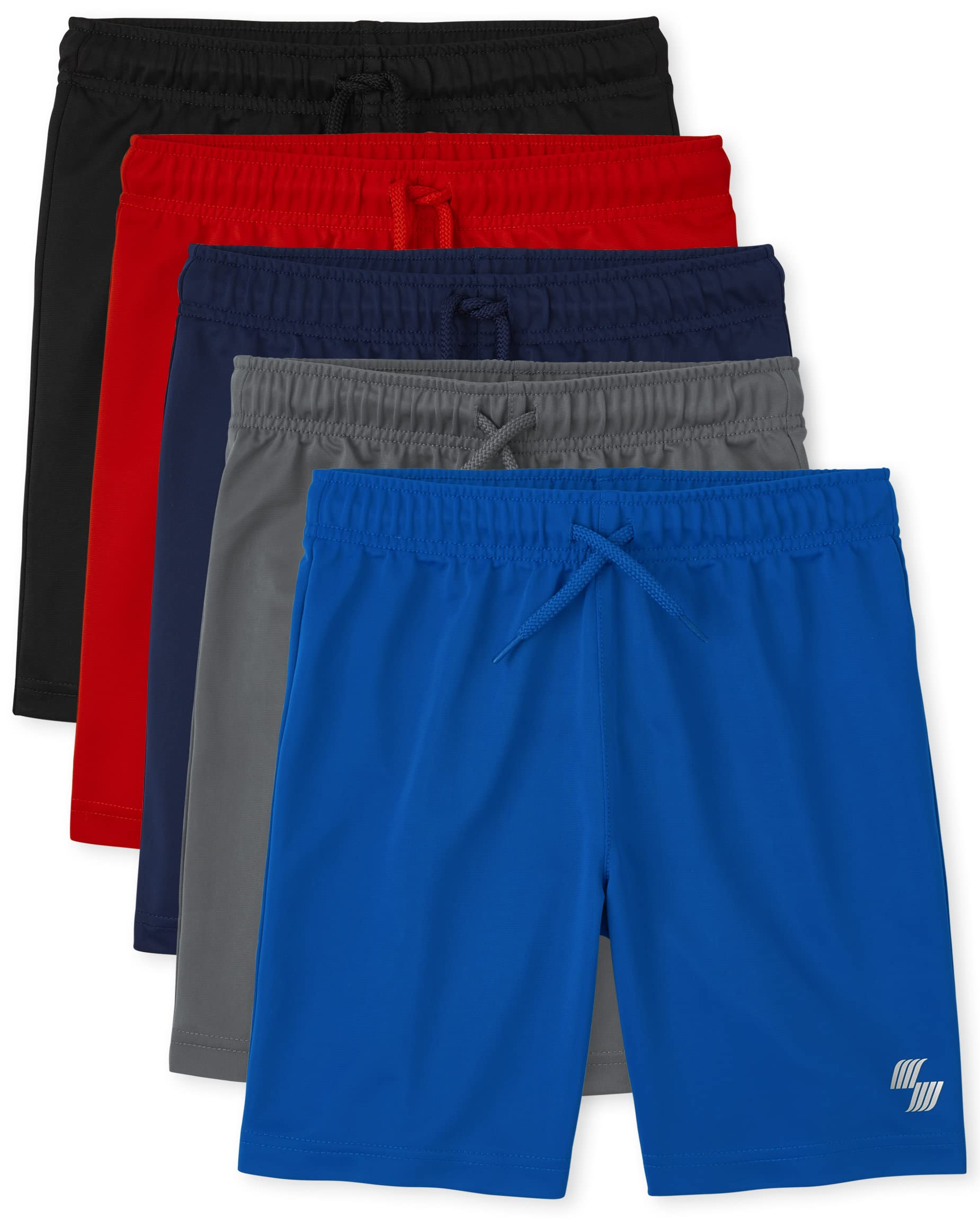 The Children's Place Boys Basketball ShortsMULTI CLRSmall (5/6)