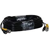 Lorex MCBL-BNCW 60ft BNC Security Video/Power Cable, Compatible with All Lorex MPX/Analog Security Cameras up to 2K (4MP) Resolution