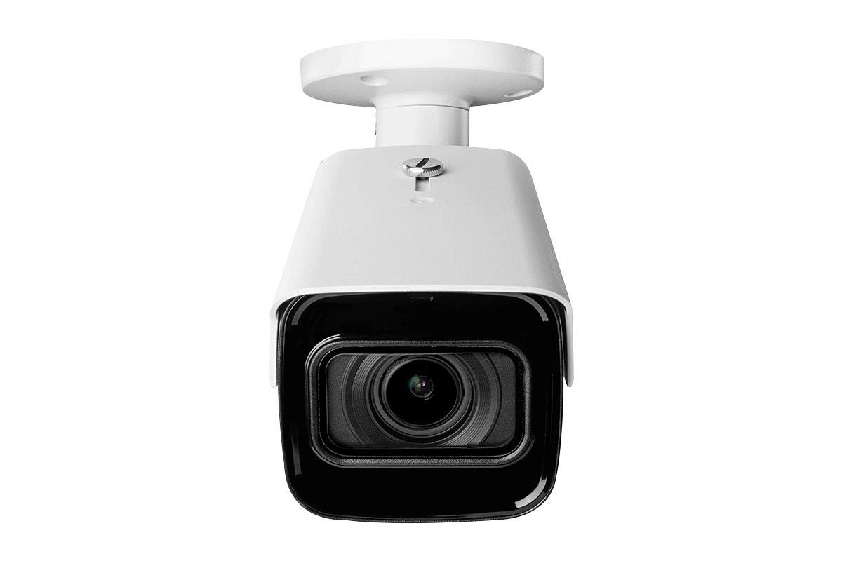 Lorex LNB9292B 4K (8MP) Motorized Varifocal Smart IP Black Security Camera with 4X Optical Zoom and Real-Time 30FPS Recording, 150ft Night Vision, IP67, White, Camera Only (M. ) (Renewed)