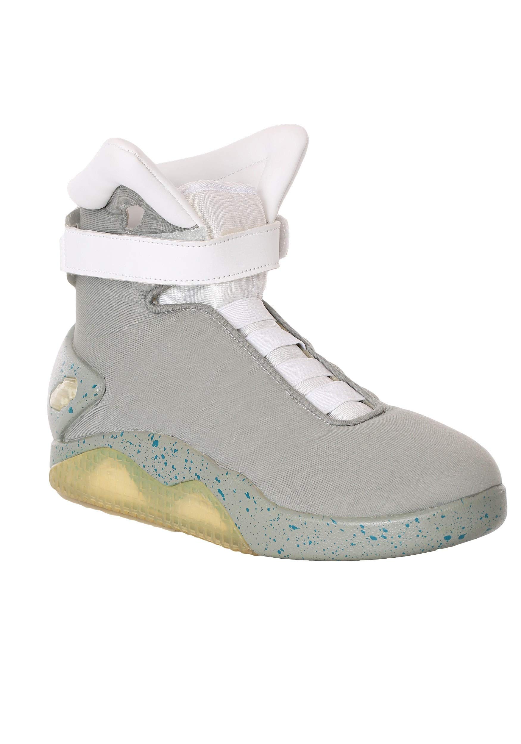 Fun Costumes Back to The Future 2 Adult Light Up Shoes Universal Studios Officially Licensed Size 9 Grey