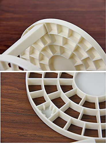 Youfui 49 Holes Paint Brush Holder Stand-Artist Paint & Makeup Brushes Holder for Pens, Pencils or Small Tools