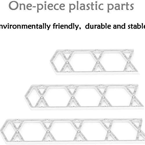 JAHH Black Shoe Rack, Simple Assembly Plastic Removable Shoe Cabinet, Home Door Storage Shoe Rack