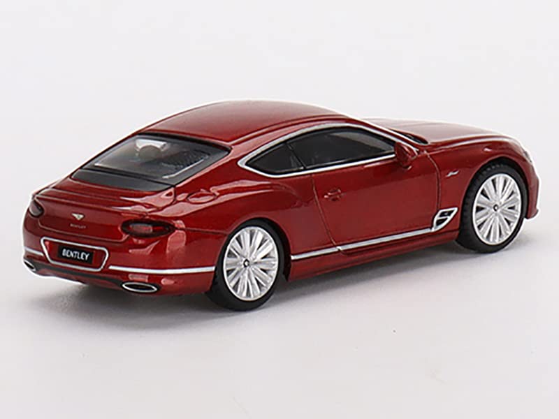 2022 Bentley Continental GT Speed Candy Red Limited Edition to 1200 Pieces Worldwide 1/64 Diecast Model Car by True Scale Miniatures MGT00420