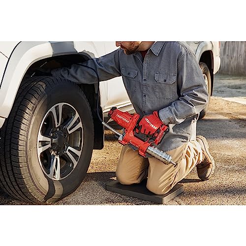 CRAFTSMAN V20 Grease Gun Kit, Cordless, 40" Hose, 10,000 Max PSI, Battery and Charger Included (CMCGG001D1)