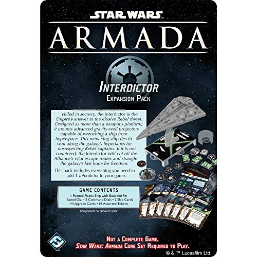 Star Wars Armada Interdictor Class Star Destroyer EXPANSION PACK | Miniatures Battle Game