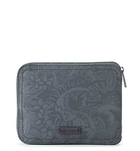 Sakroots Palo Alto Repreve Packable Tote in Eco-Twill, Black, One Size, Grey Spirit Desert
