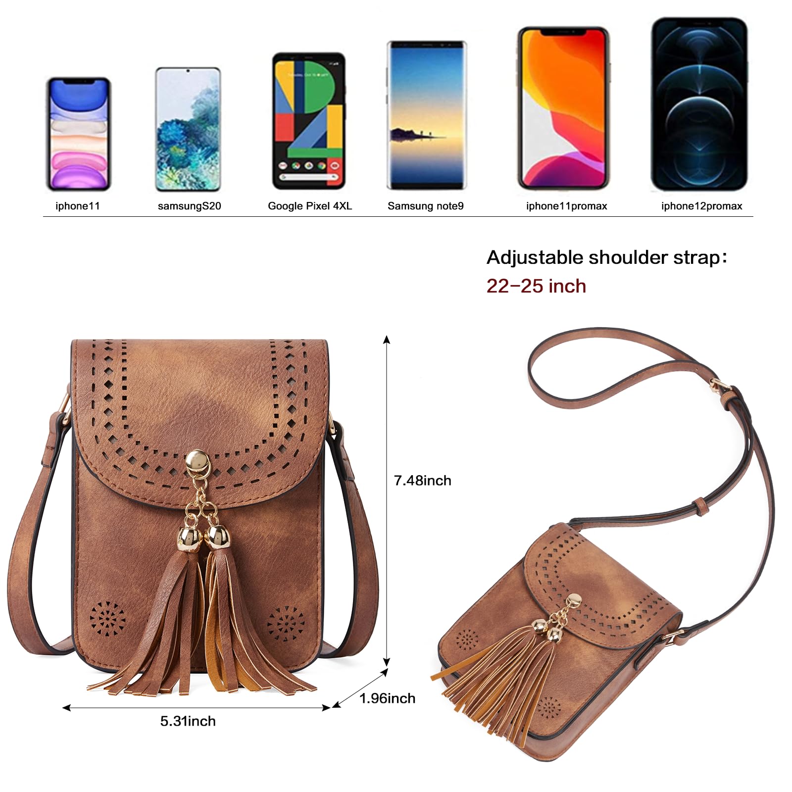 CLUCI Backpack Purse for Women Small Crossbody Bags for Women Trendy