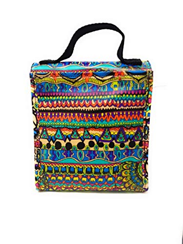 Sakroots Flap Lunch Box,Artist Cirlce, One Size