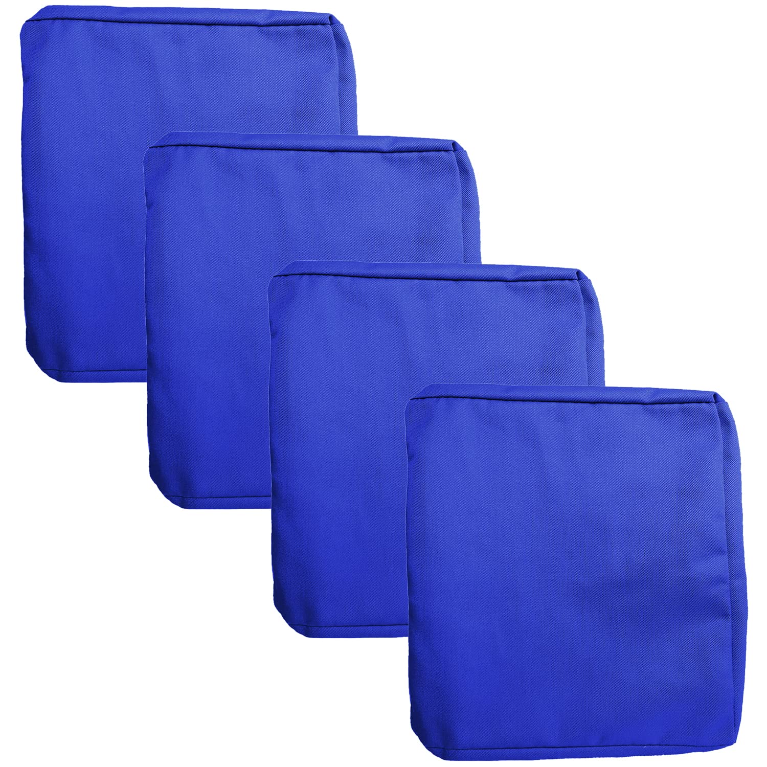 FLYMEI Outdoor Cushion Cover Replacement, Patio Cushion Slip Covers 22 X 22 X 4 inch, Patio Chair Cushion Covers Only, Water Resistant Patio Cushion Cover Navy Blue