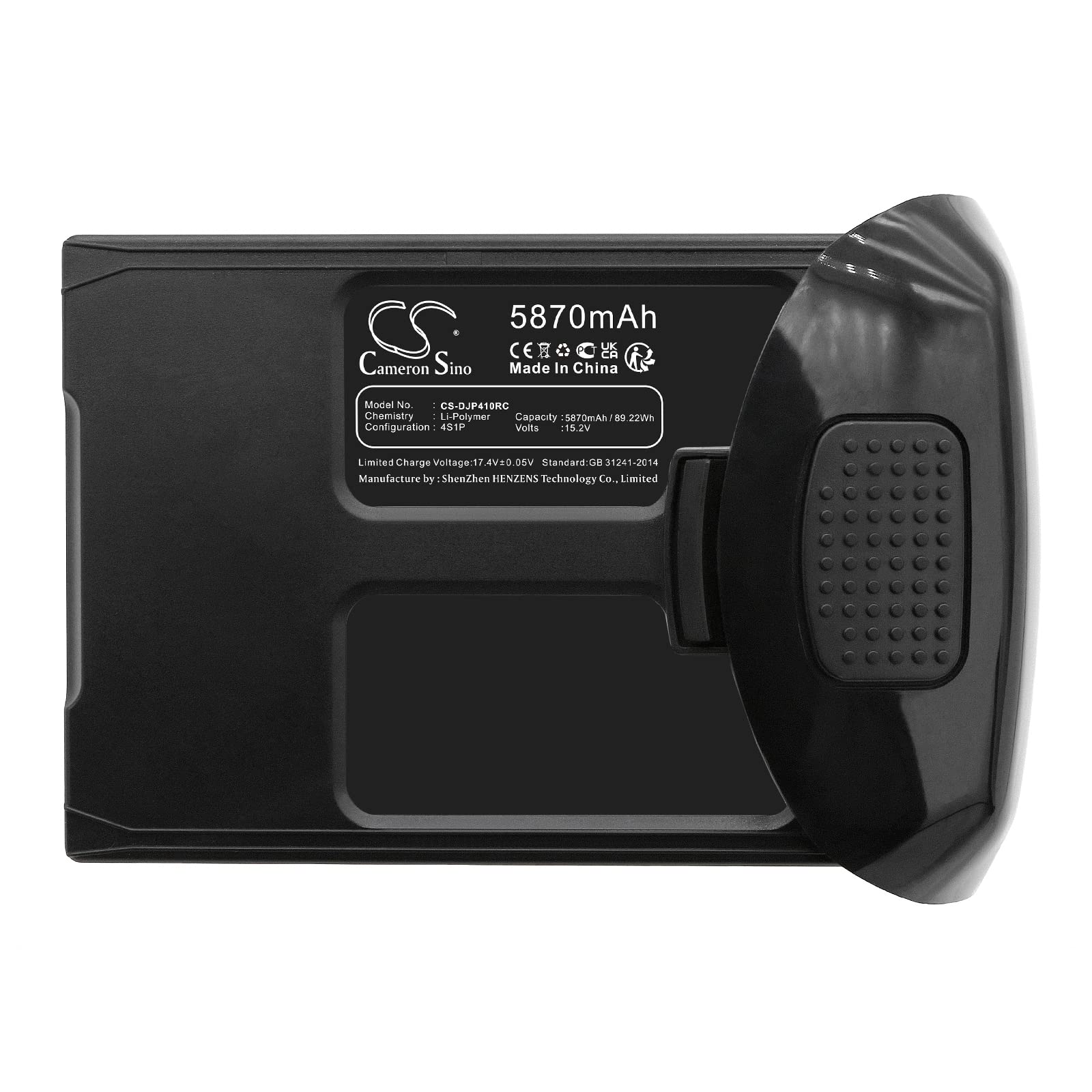 FYIOGXG Battery for DJI Phantom 4 Pro Plus, Phantom 4 Pro v2.0, Phantom 4RTK P4 PN:DJI CP.PT.00000033.01 5870mAh / 89.22Wh