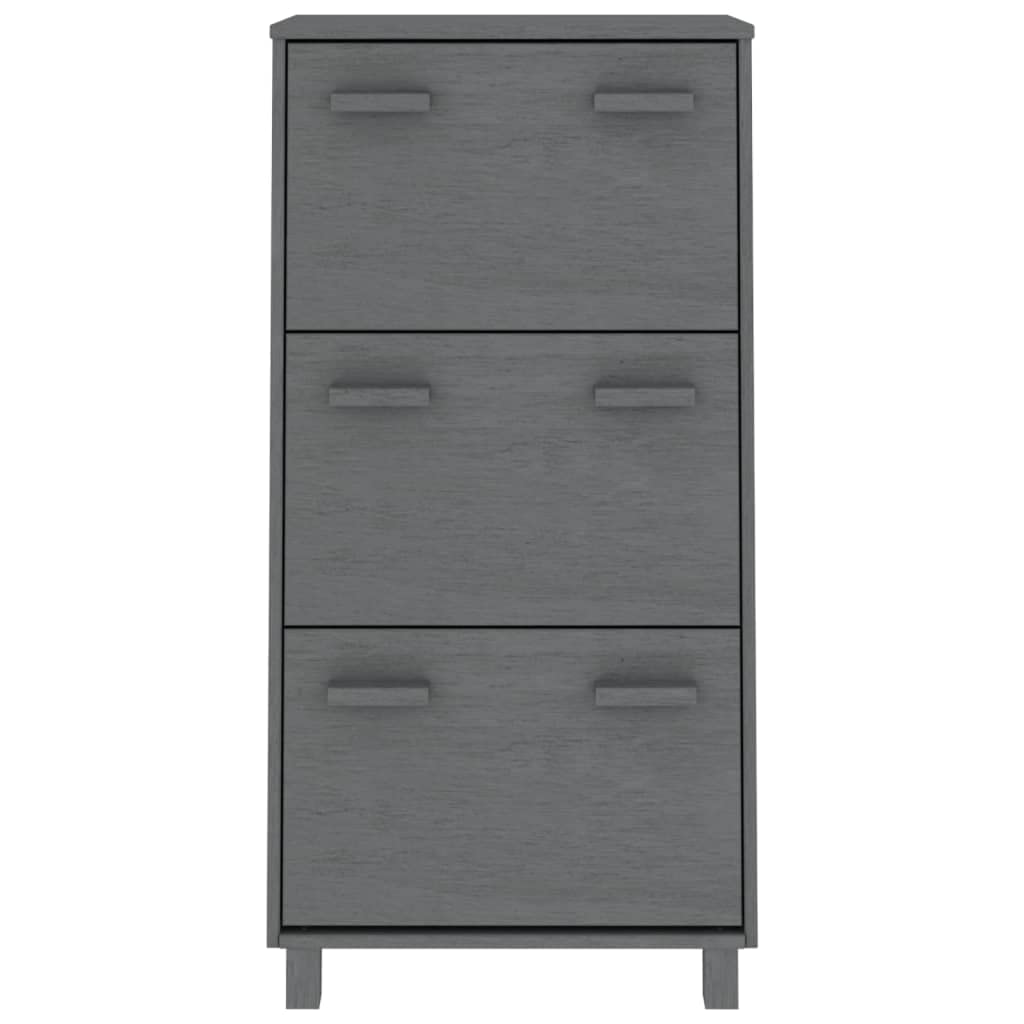 WEMYUFURN Shoe Cabinet Solid Wood Pine - Space-Saving Shoe Organizer - Shoe Rack for Closet, Entryway or Bedroom