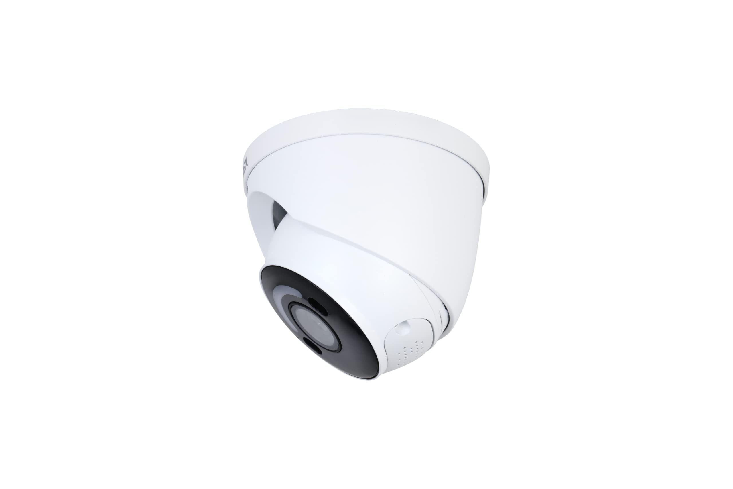Lorex 4K Deterrence Dome AI PoE IP Wired Add-On Security Camera with Smart Security Lighting, Color Night Vision, and Smart Motion Detection Plus (4-Pack/White)